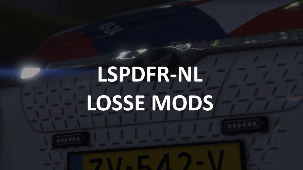 GTA 5 MODS LSPDFR – Welkom bij LSPDFR-NL.NL | Netherlands Biggest Mods, Support And Community ...